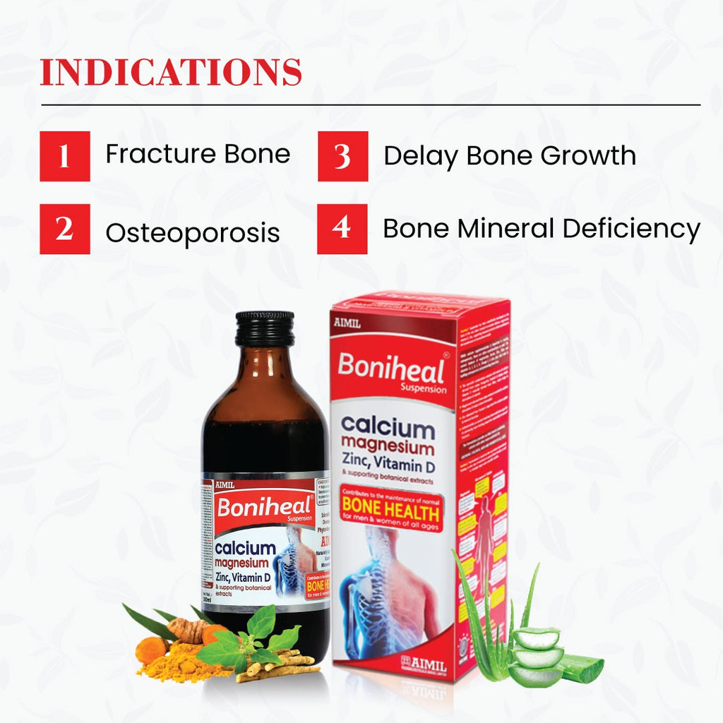 AIMIL Boniheal Suspension | Herbal Support for Bone Health