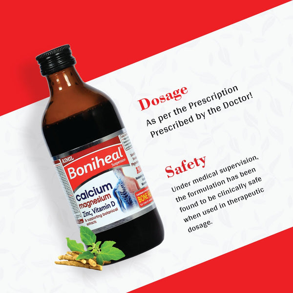 Boniheal Suspension Herbal Syrup for Good Bone Health – AIMIL