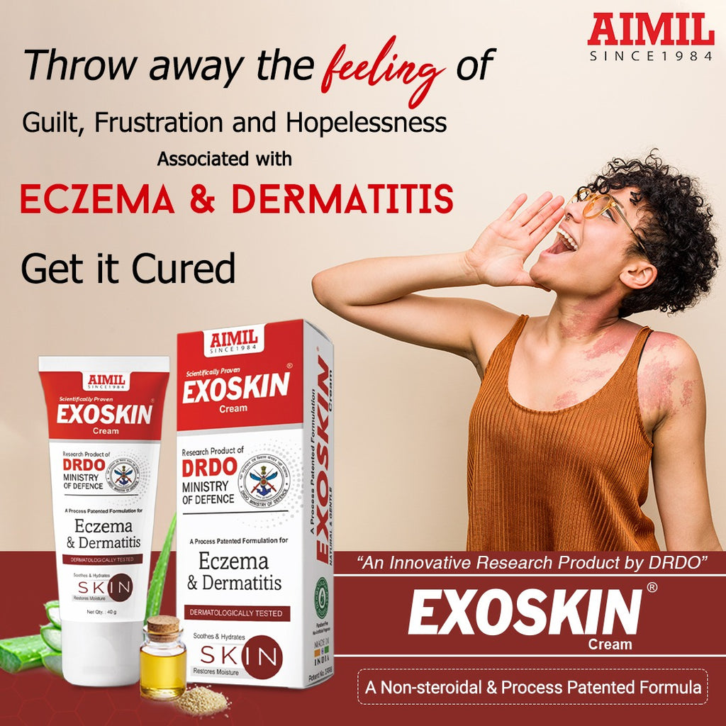 Exoskin Cream - A Non-Steroidal therapy for Eczema & Dermatitis – AIMIL