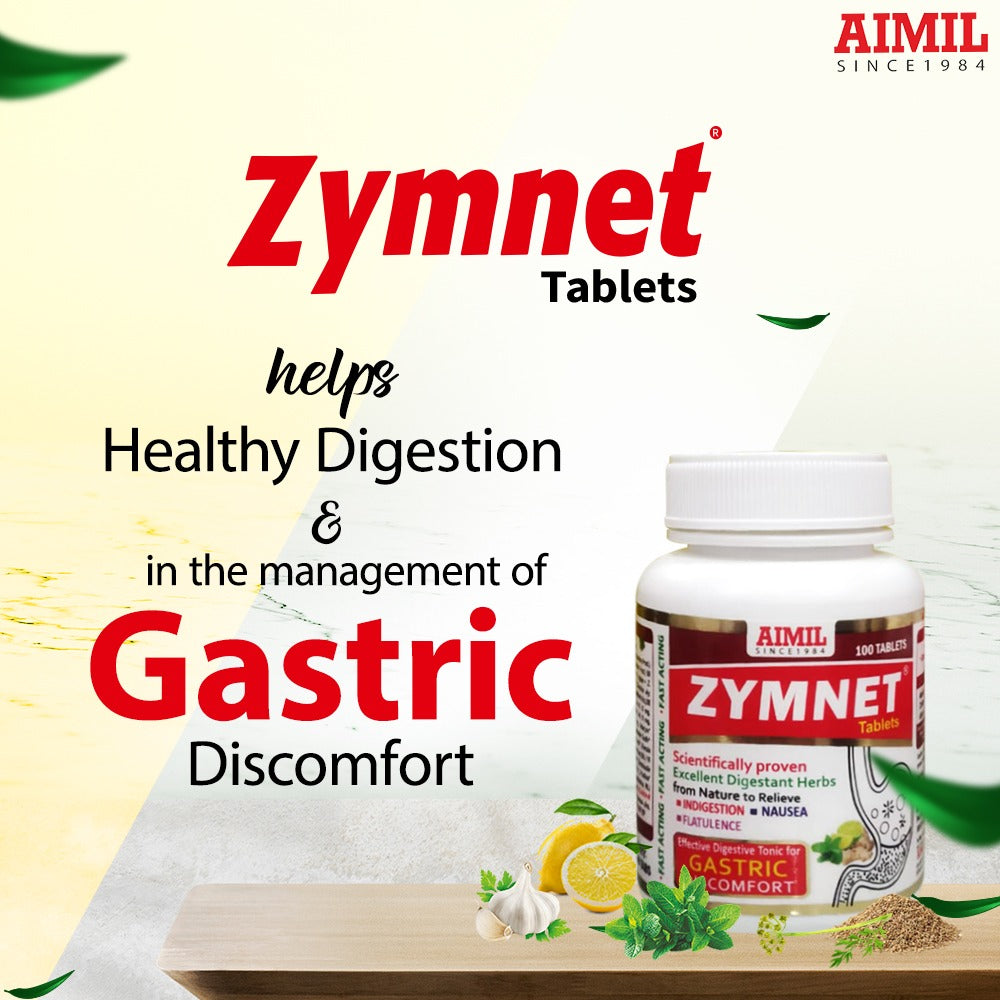 Buy Aimil Zymnet Tablets Ayurvedic daily digestive care for gastric ...