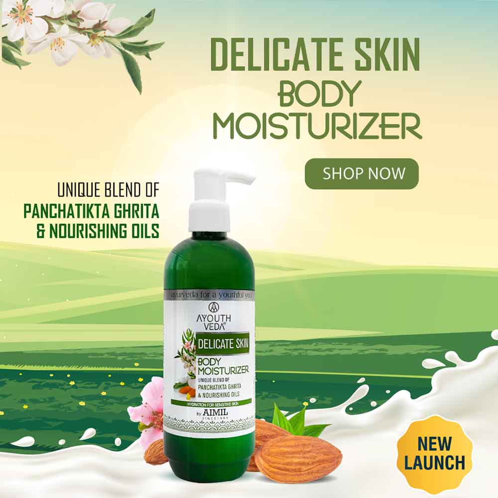 Buy Ayouthveda Delicate Skin Body Moisturizer for a velvety soft skin ...