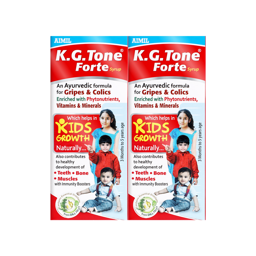 AIMIL K.G. Tone Forte Natural Herbs Mix Syrup for Kids Growth and ...