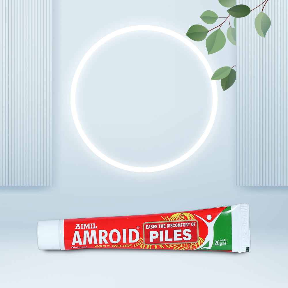 AIMIL Amroid Ointment–Herbal Support for Piles Care at best price