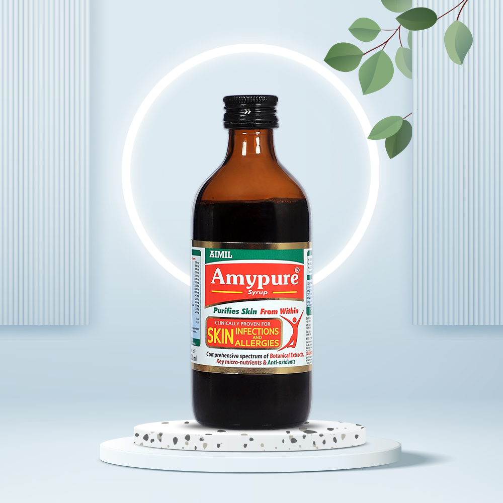 Buy Amypure Syrup, Ayurvedic Skin Infection & Allergies Syrup Online ...