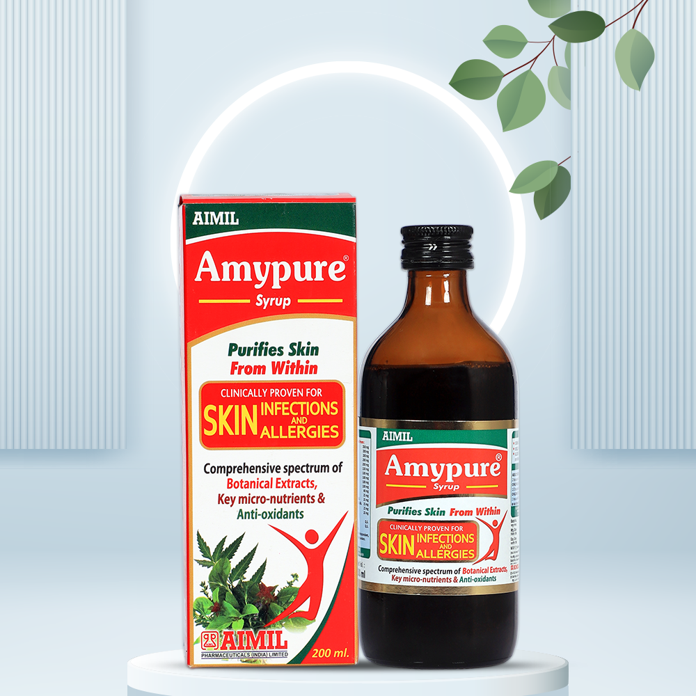 Buy Amypure Syrup, Ayurvedic Skin Infection & Allergies Syrup Online ...
