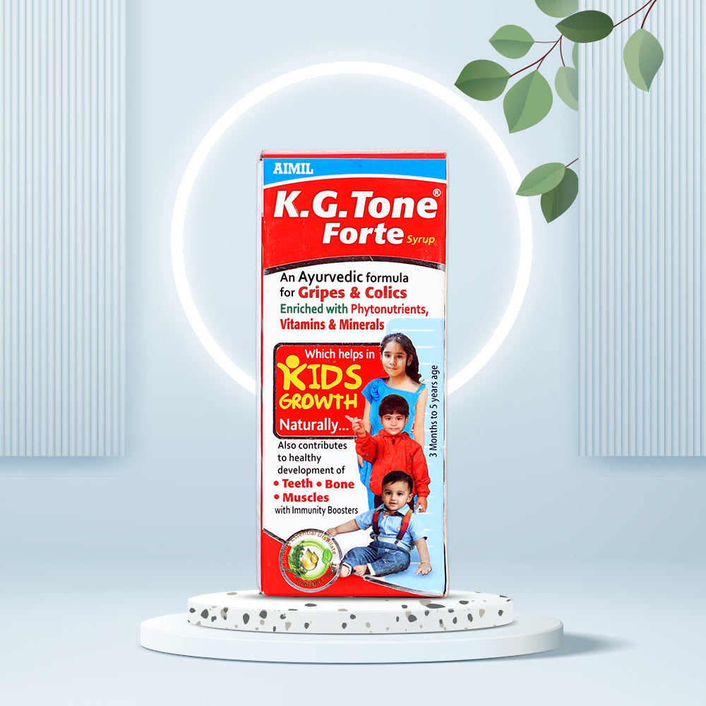 AIMIL K.G. Tone Forte Natural Herbs Mix Syrup for Kids Growth and ...